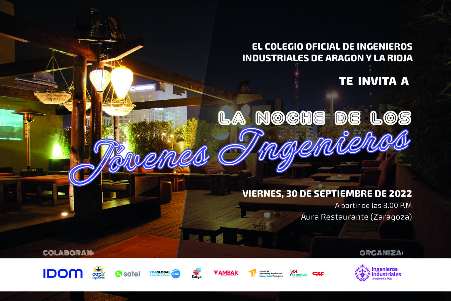 ¡Llega La Noche De Los Jóvenes Ingenieros! | COIIAR